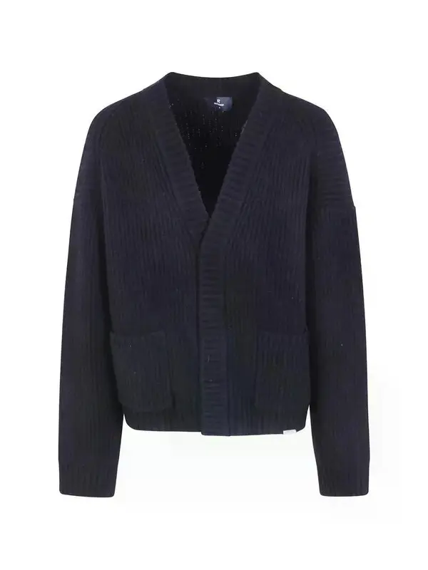 REPRESENT Ribbed-knit Wool Cardigan