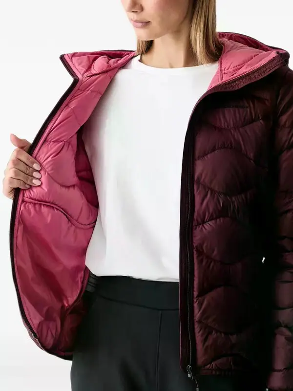 PEAK PERFORMANCE Helium Quilted Hooded Jacket - Red