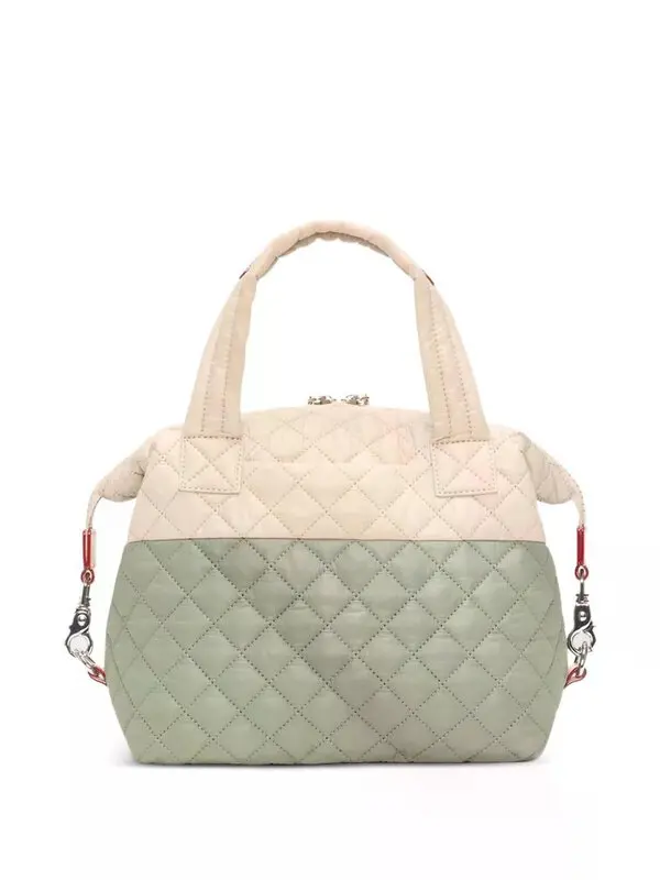 Mz Wallace Small Sutton Deluxe Ii Quilted Tote Bag - Neutrals