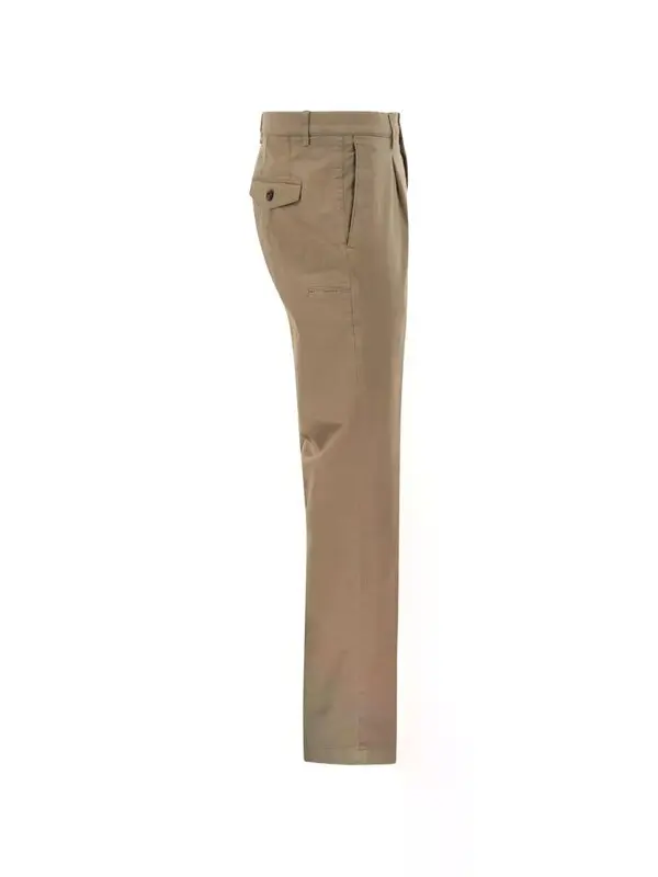 Peserico Zip-fastening Tapered Trousers