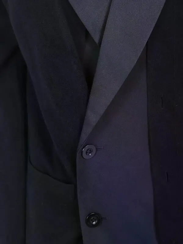 Sacai Satin-lapel Cardigan