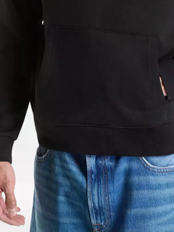 Lacoste Logo-patch Tape-detail Hoodie