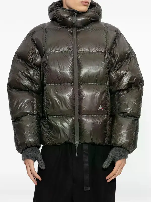 ROA Quilted Hooded Down Jacket