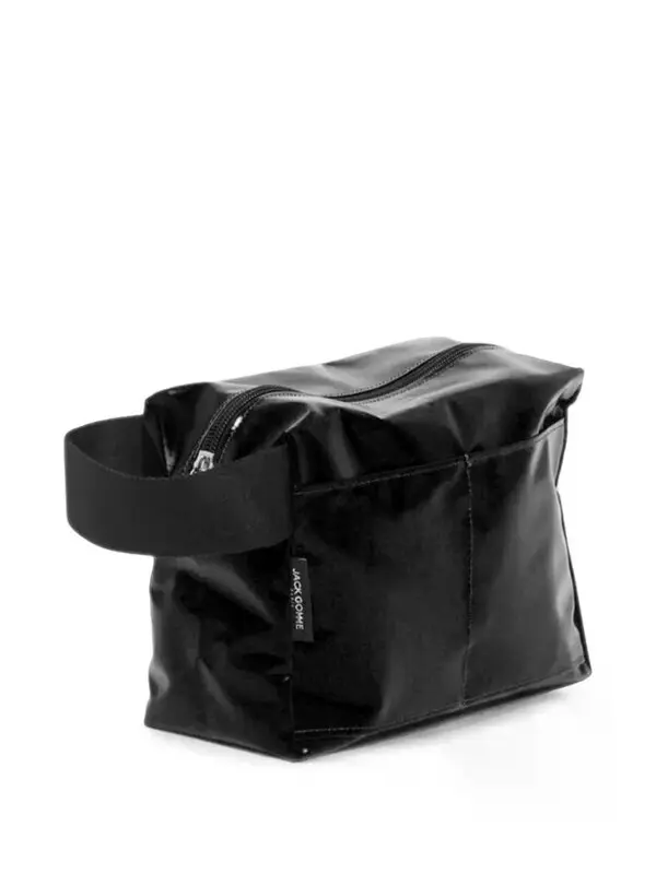 JACK GOMME Box Light Coated-finish Make Up Bag