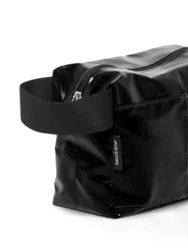 JACK GOMME Box Light Coated-finish Make Up Bag
