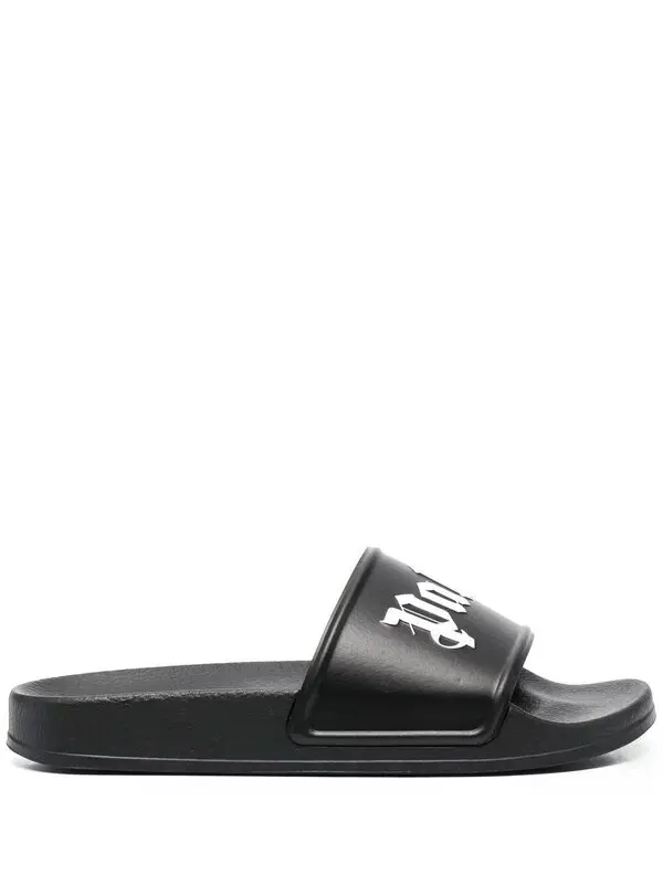 Palm Angels Logo-print Pool Slides