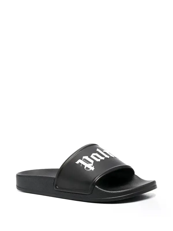 Palm Angels Logo-print Pool Slides