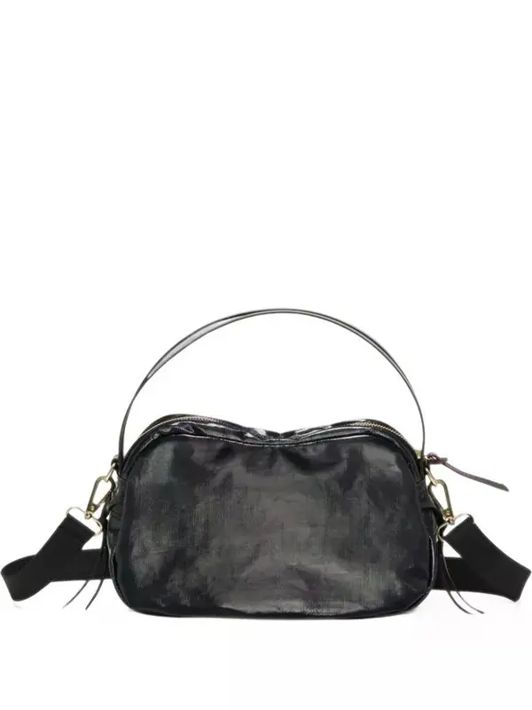 JACK GOMME Lebowl Metallic Tote Bag - Black