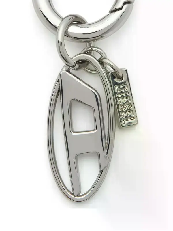 DIESEL® Oval-d Charm Keyring