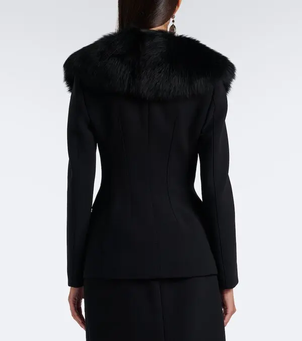 Dolce & Gabbana Dg Wool-blend Jacket