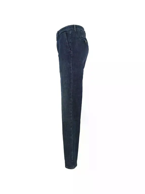 Incotex Faded Straight-leg Jeans