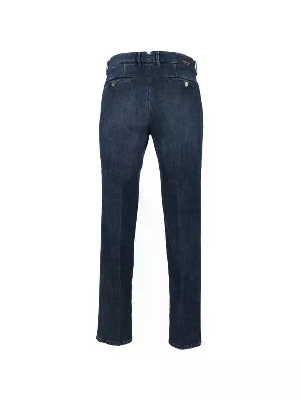Incotex Faded Straight-leg Jeans
