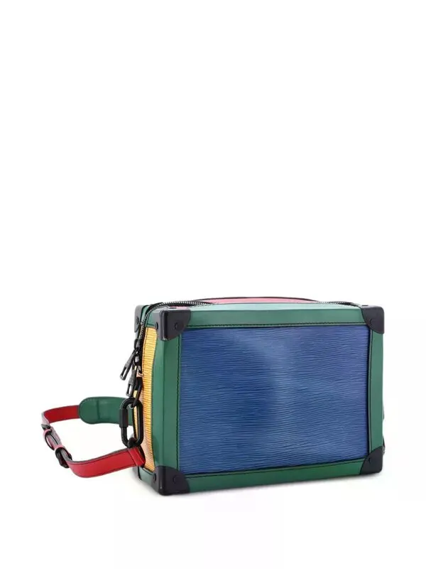 LOUIS VUITTON Soft Trunk Bag Colorblock Epi Leather Crossbody Bag