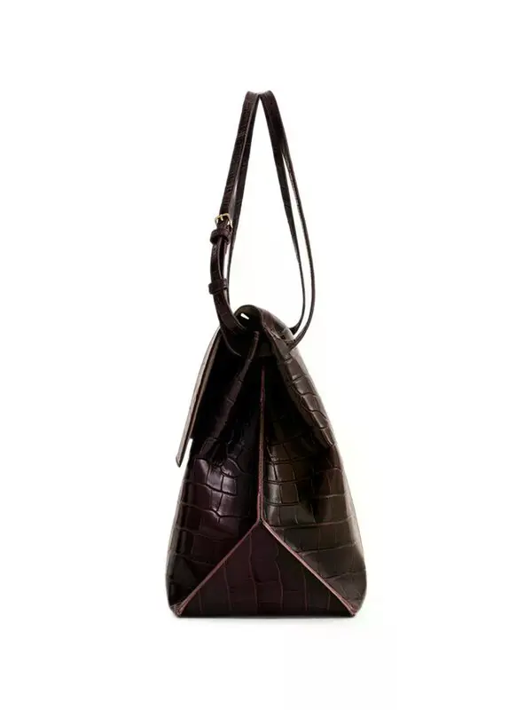 YU MEI Pania Crocodile-effect Shoulder Bag