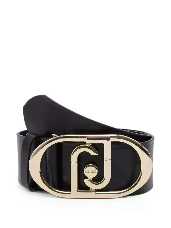 Liu Jo Leather Bustier Belt - Black