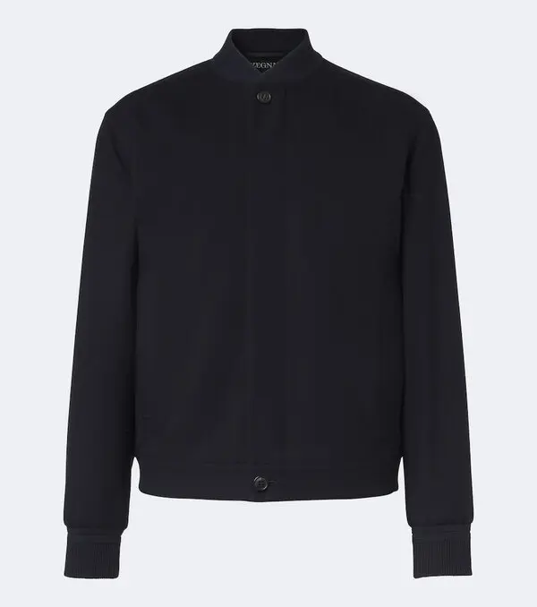 Zegna Cashmere Bomber Jacket
