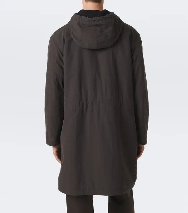 THE ROW Saori Cotton-blend Toile Parka