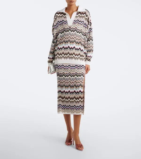Missoni Zigzag Midi Skirt