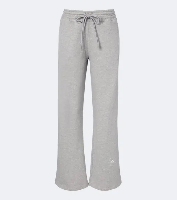 Adidas By Stella McCartney Cotton Jersey Sweatpants