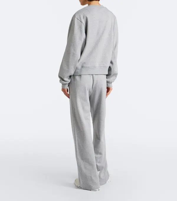 Adidas By Stella McCartney Cotton Jersey Sweatpants