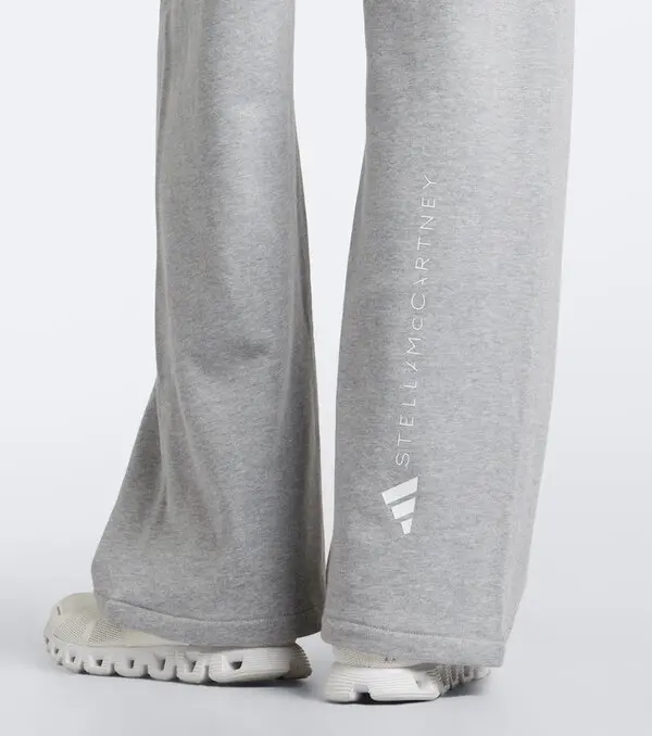 Adidas By Stella McCartney Cotton Jersey Sweatpants