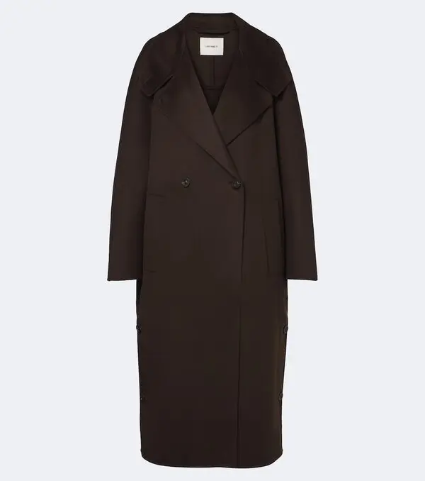 LISA YANG Double-breasted Wool And Cashmere Coat