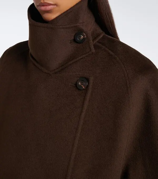 LISA YANG Double-breasted Wool And Cashmere Coat