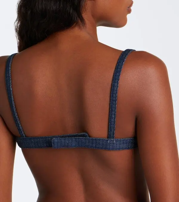 JEAN PAUL GAULTIER Denim Bra
