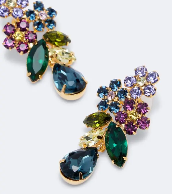 JENNIFER BEHR Bouquet Embellished Drop Earrings