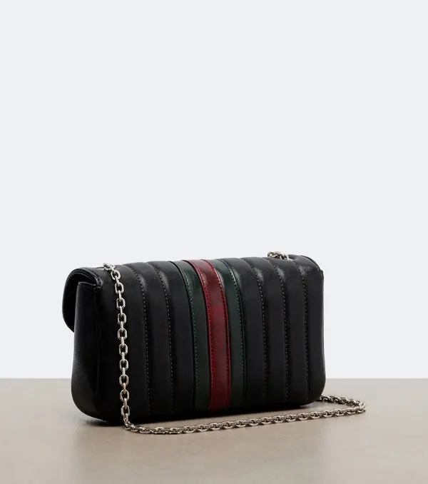 Gucci Jetset Gg Marmont Small Leather Shoulder Bag
