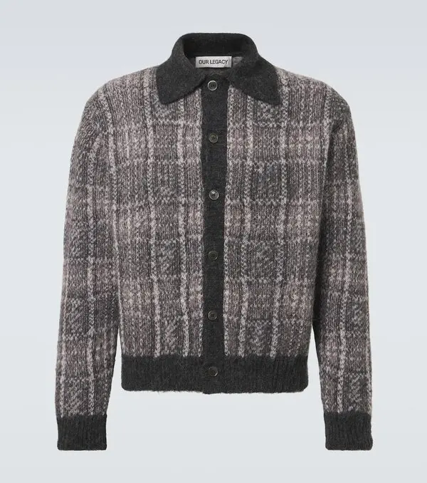 Our Legacy Evening Wool And Cashmere-blend Cardigan