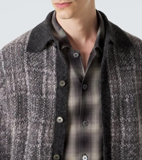 Our Legacy Evening Wool And Cashmere-blend Cardigan