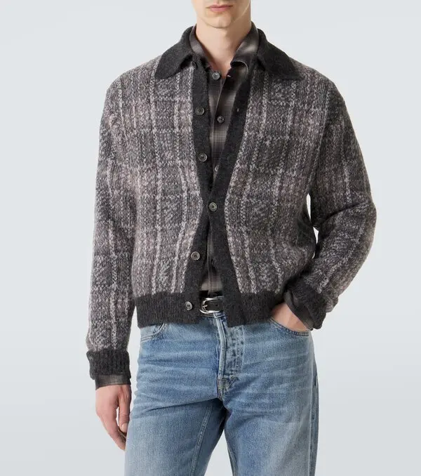 Our Legacy Evening Wool And Cashmere-blend Cardigan