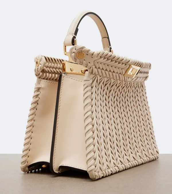 Fendi Peekaboo® Petite Leather Top-handle Bag