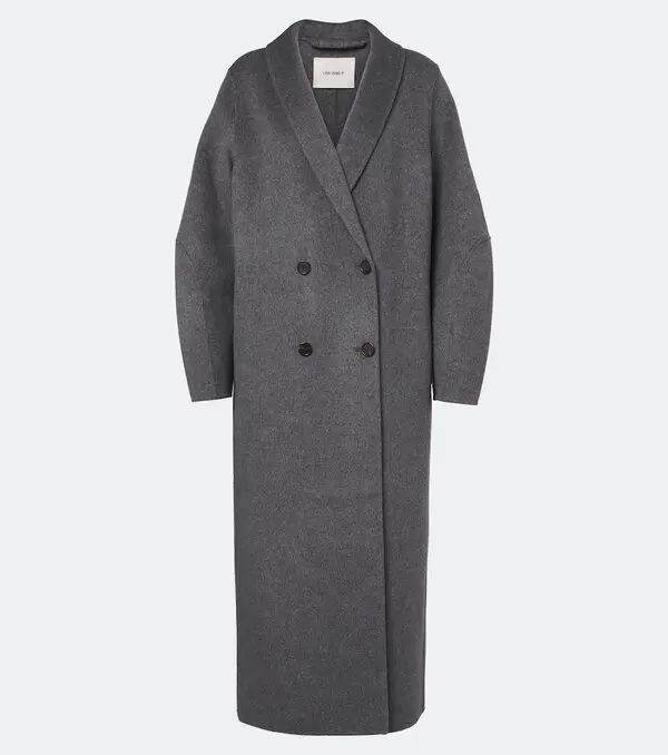 LISA YANG Double-breasted Wool And Cashmere Coat