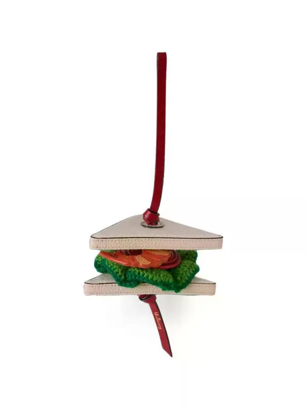 Mulberry Sandwich-design Bag Charm