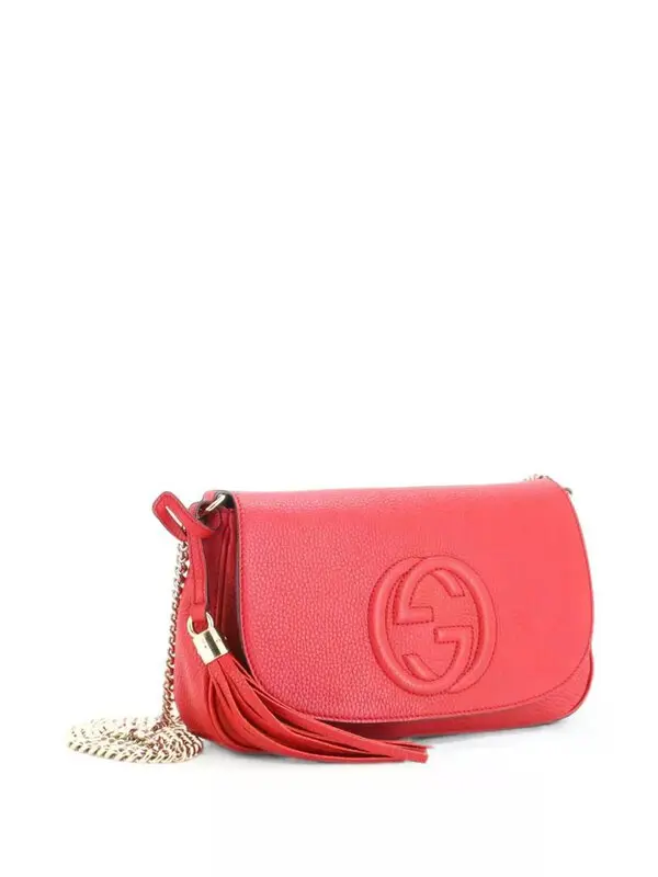 Gucci Soho Chain Leather Medium Crossbody Bag