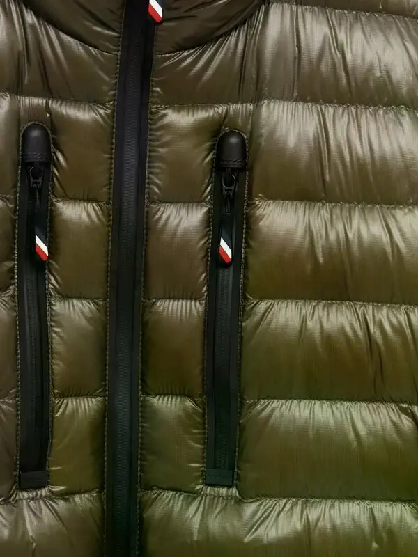 Moncler Hers Quilted Hooded Ski Jacket