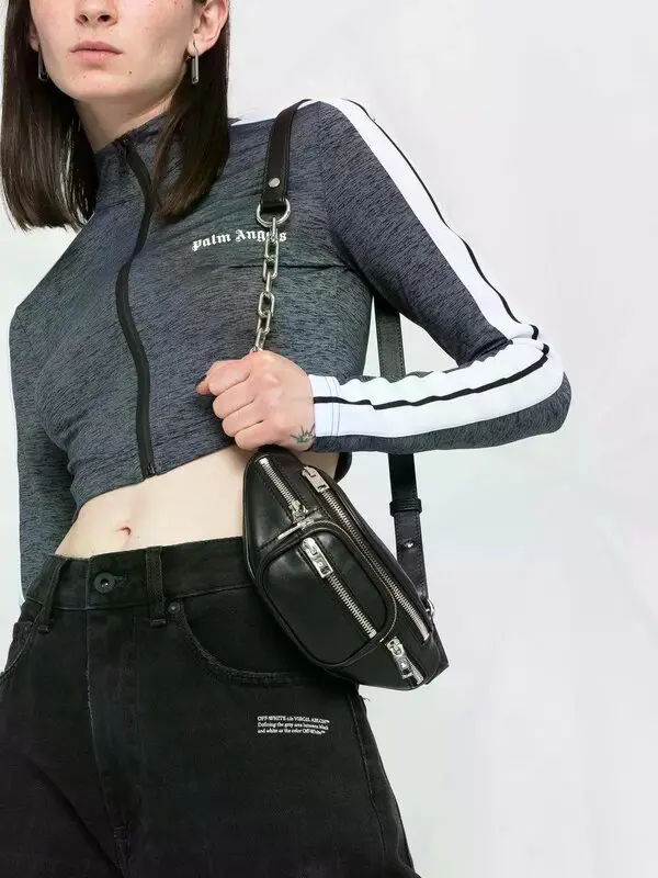 Palm Angels Logo-print Zip-front Track Top