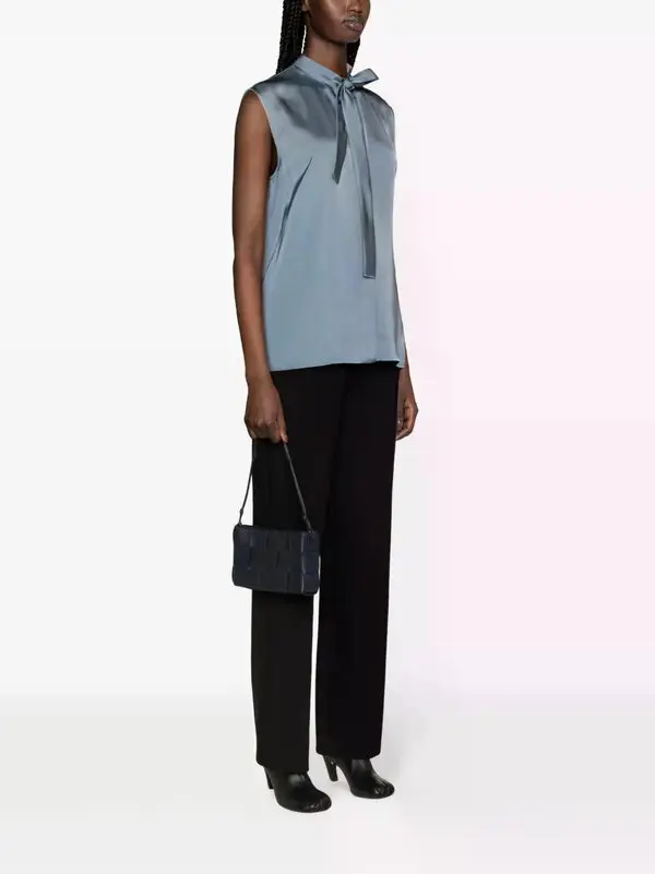 JIL SANDER Tie-fastening Sleeveless Blouse