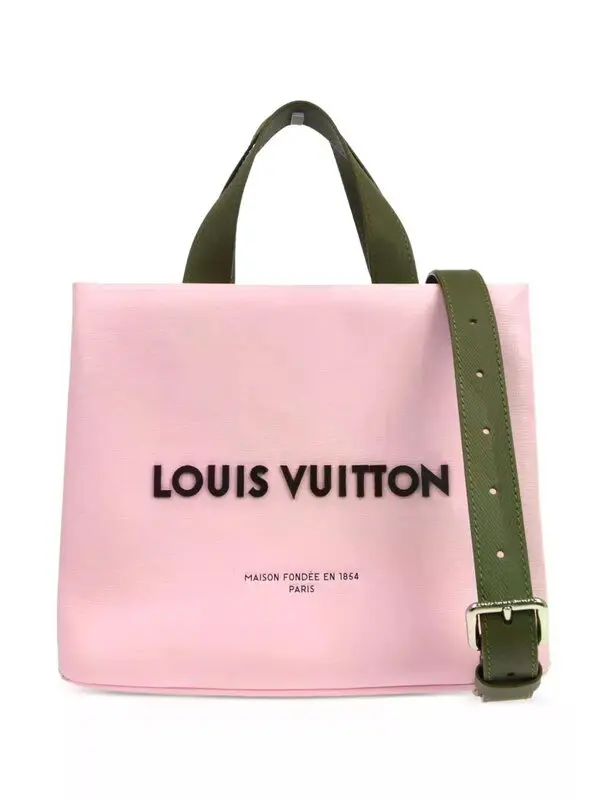 LOUIS VUITTON 2010-2020s Mini Shopper Tote Bag