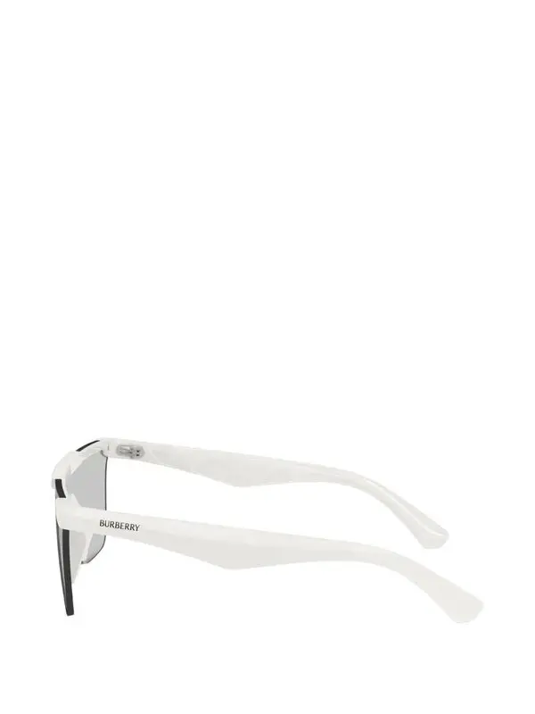 Burberry Geometric-frame Sunglasses - White