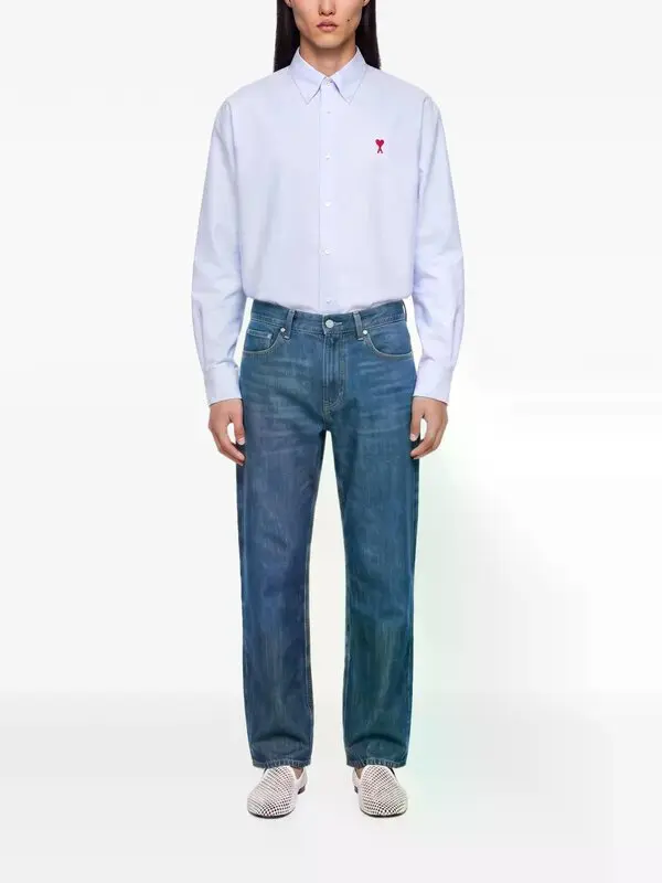 Our Legacy Third Cut Faded Straight-leg Jeans