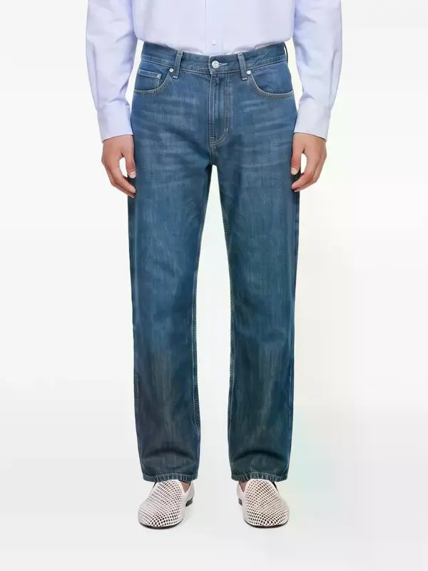 Our Legacy Third Cut Faded Straight-leg Jeans