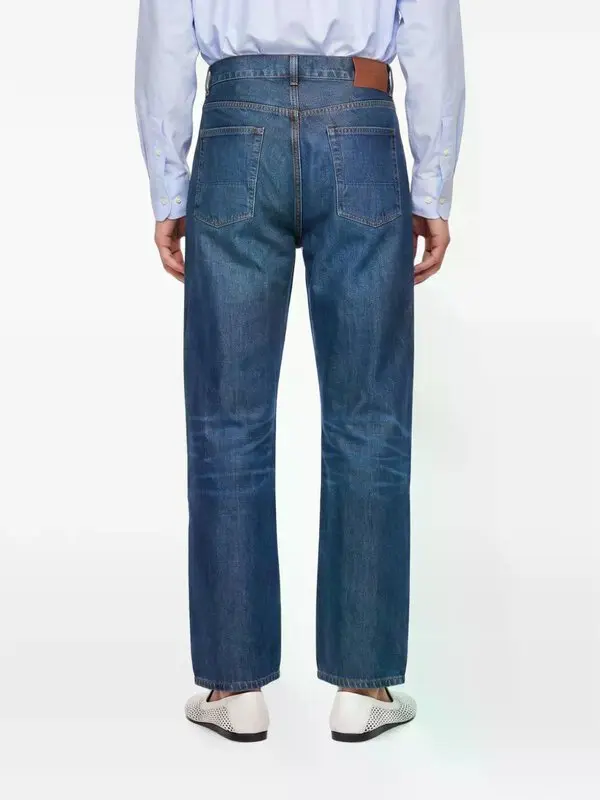 Our Legacy Third Cut Faded Straight-leg Jeans