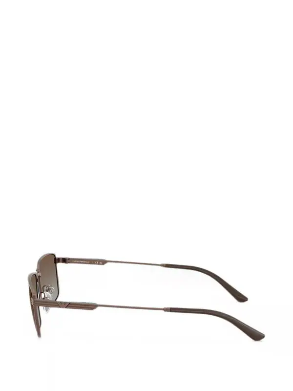 Emporio Armani Rectangle-frame Sunglasses