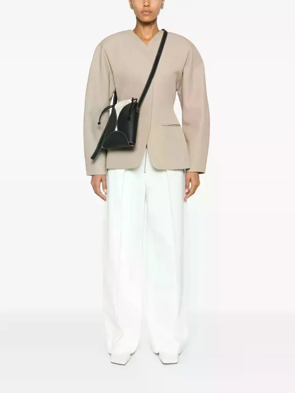 JIL SANDER Curve Cross Body Bag