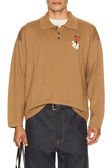 BODE Cowboy Applique Polo