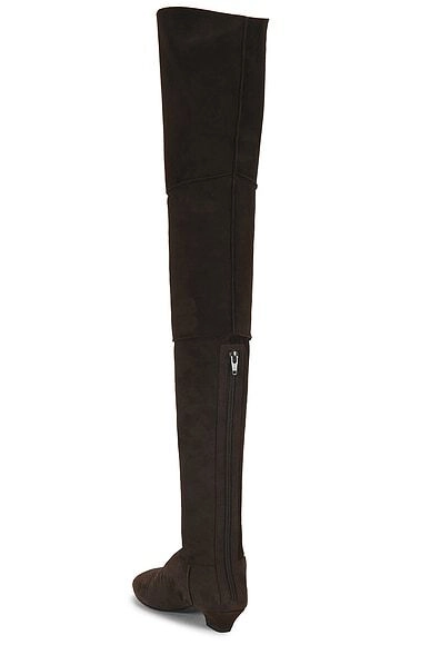 Magda Butrym Over Knee Shearling Boot