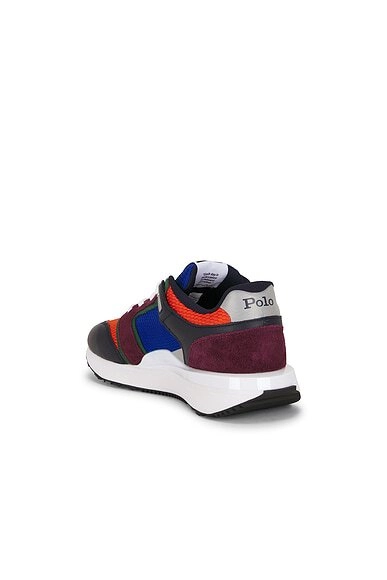 Polo Ralph Lauren Train 89 V2 Leather & Suede Low Top Sneaker